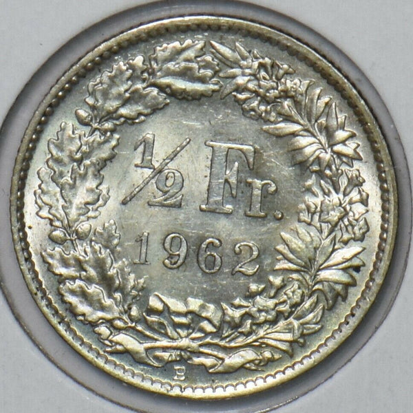 Switzerland 1962 1/2 Franc 295559 combine shipping – Coin Gold & Stamp Buyer SF