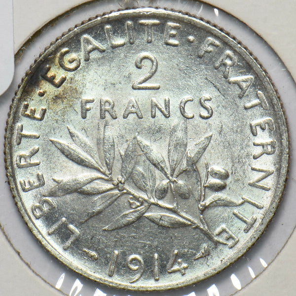 France 1914 2 Francs 293715 combine shipping – Coin Gold & Stamp Buyer SF
