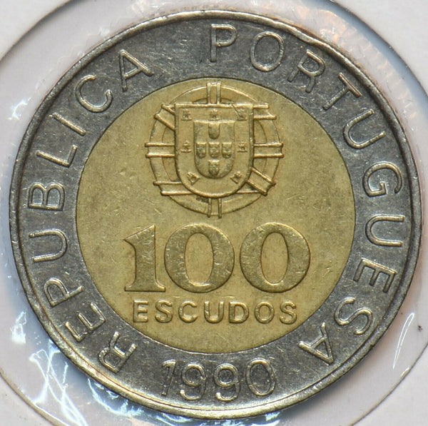 Portugal 1990 100 Escudos 903386 combine shipping – Coin Gold & Stamp ...