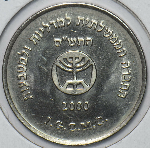 Israel 2000 Token 151565 combine shipping – Coin Gold & Stamp Buyer SF