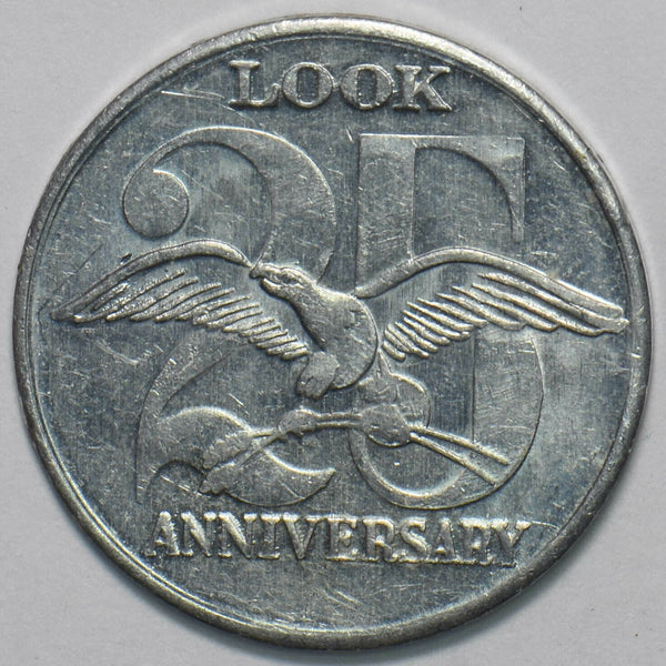 1900 ~70 Vintage LOOK Magazine 25th Anniversary token Token Coin 29250 ...