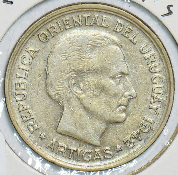 Uruguay 1942 S Peso Puma 241007 combine shipping – Coin Gold & Stamp ...