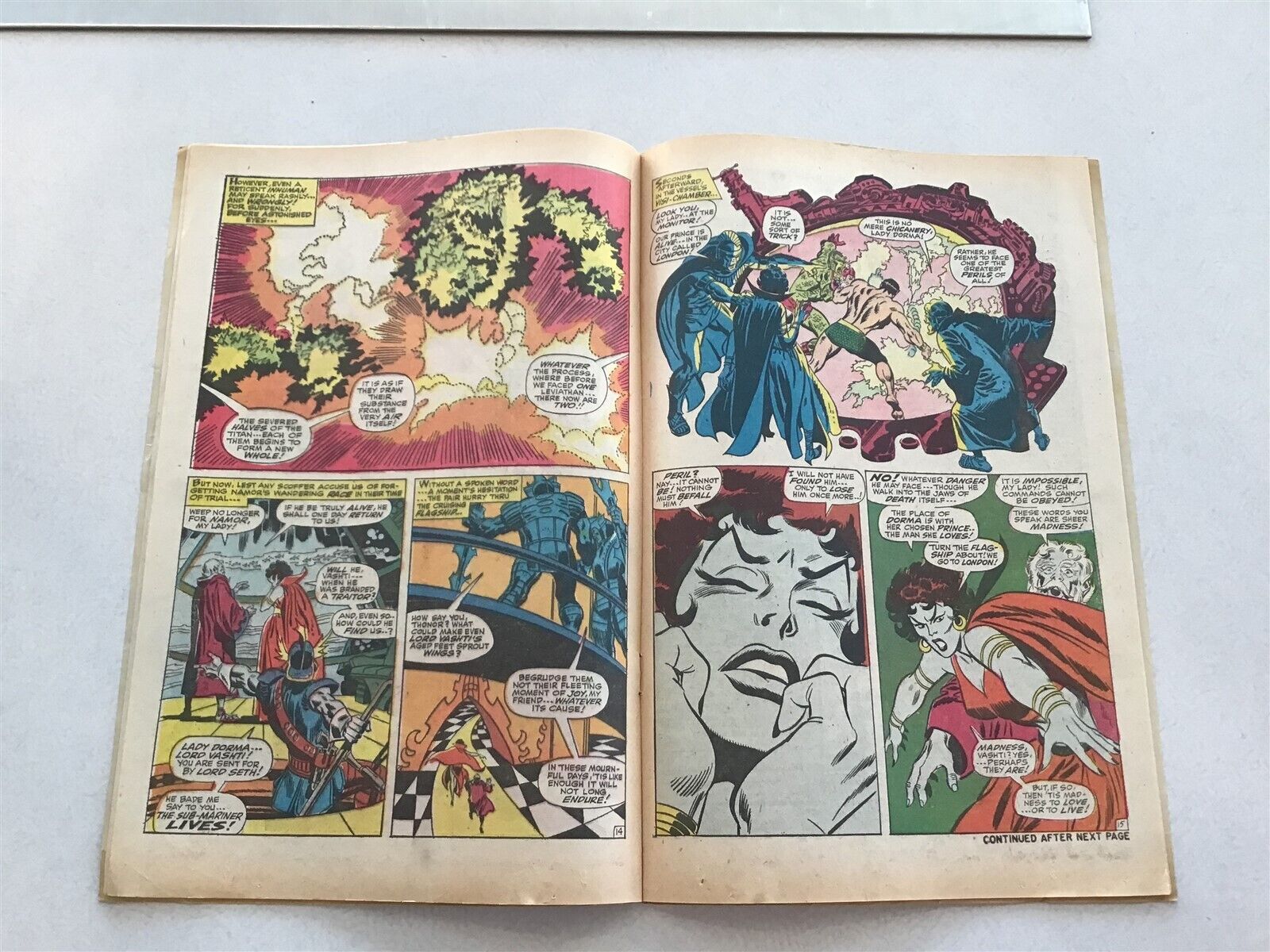 Marvel comics Prince Namor The Sub Mariner issue #3 July 1968 "On a cl ...